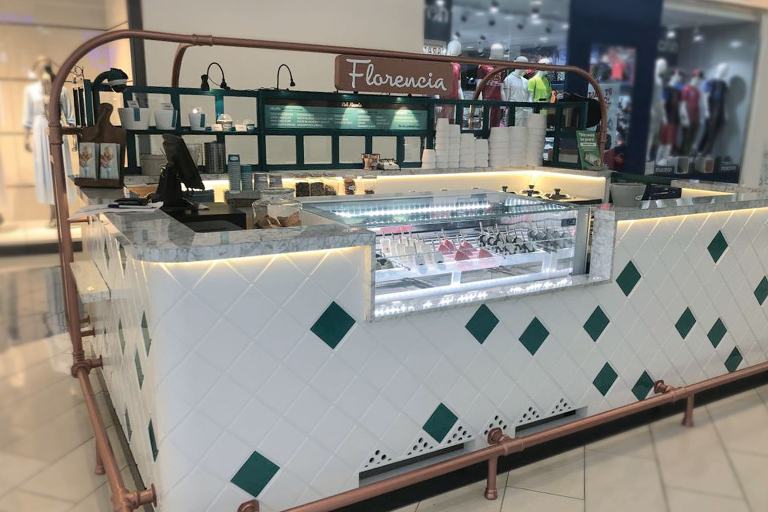 Identity System | Florencia IceCream Bahrain