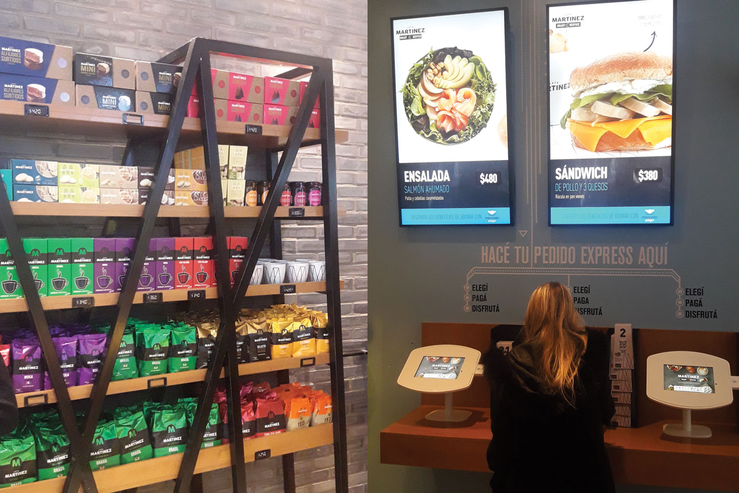 Desarrollo 360º | Café Martínez Smart Service - Zona IV Design